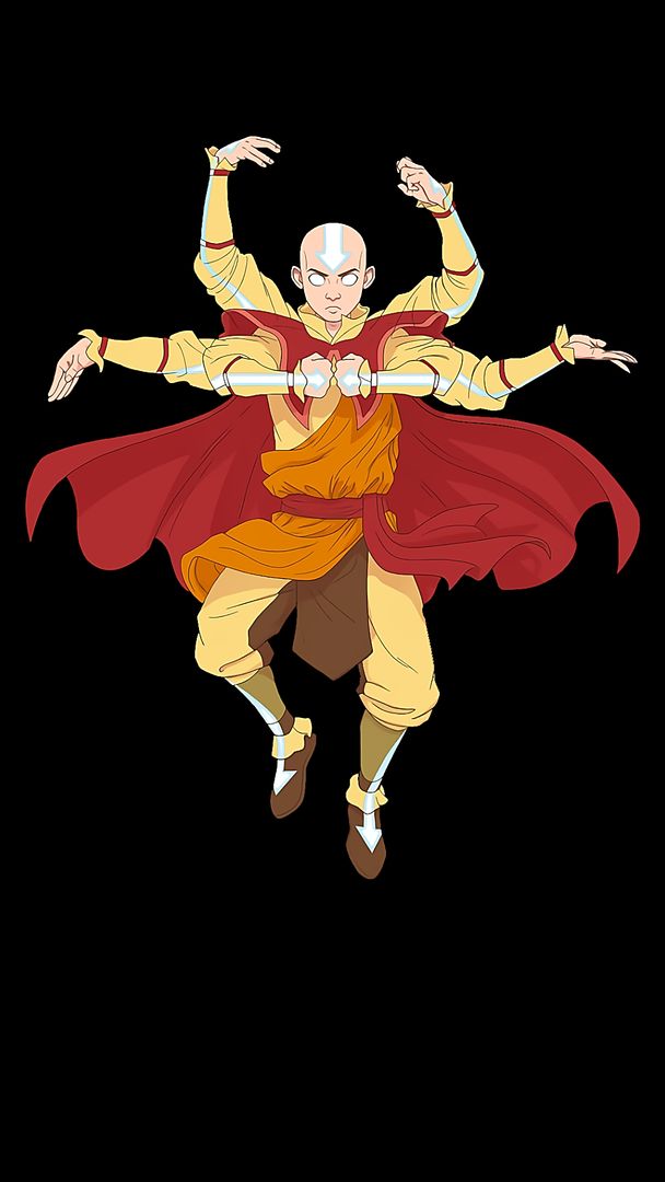 Avatar The Last Airbender Avatar State Red