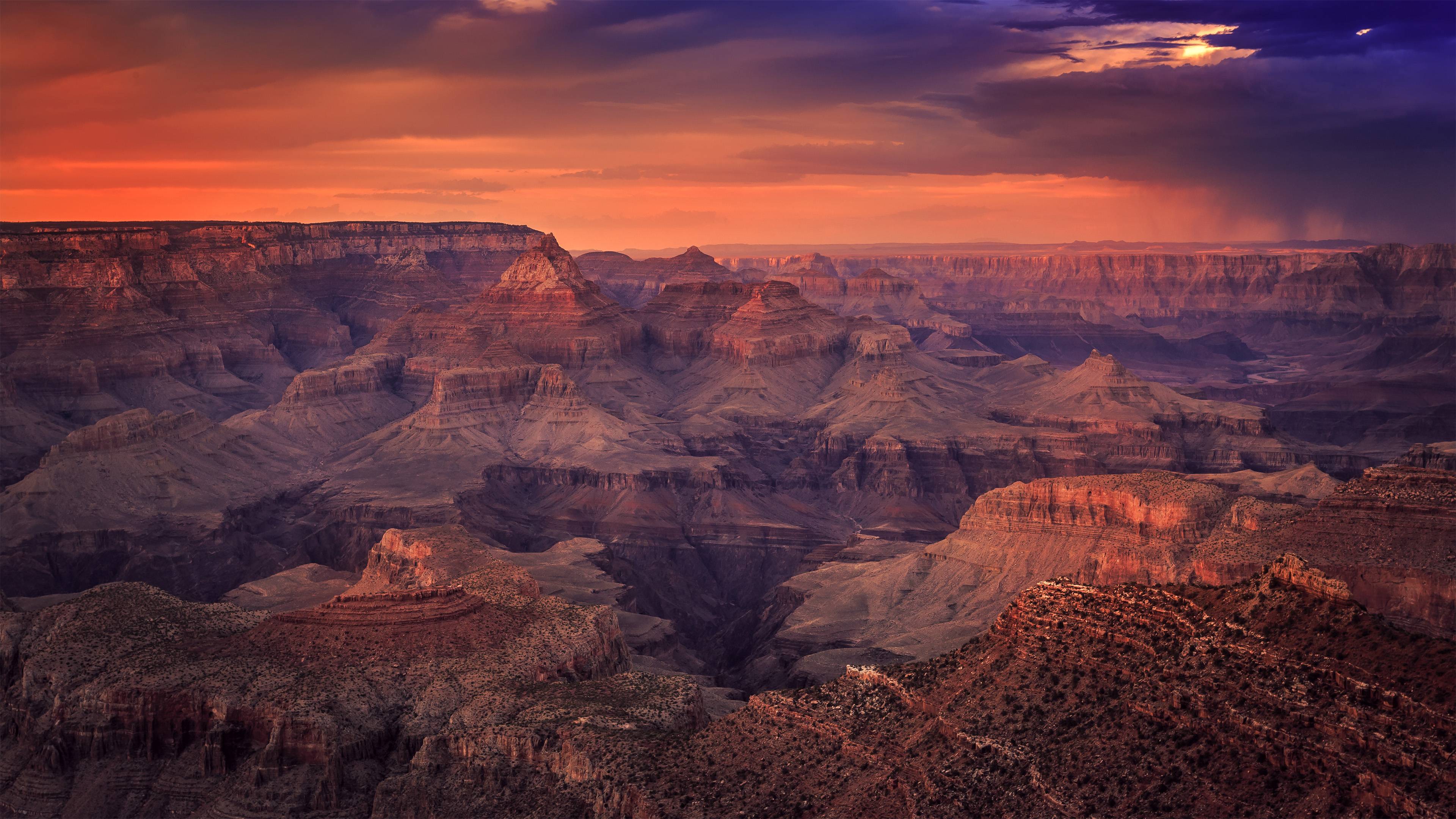 Canyon At Night Wallpaper