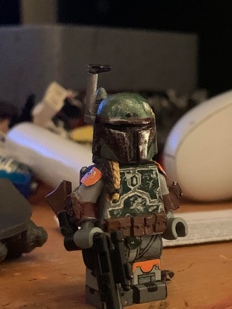 Custom Boba Fett Lego